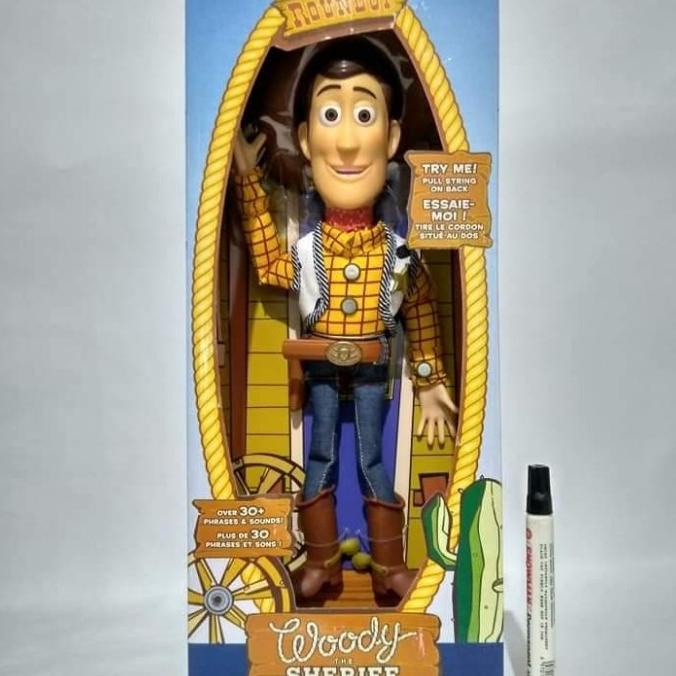 Jual Promo Mainan Action Figure Sheriff Woody Coboy Talking Woody Toy ...