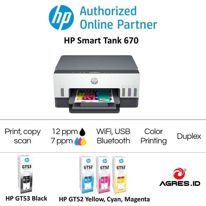 Jual HP 670 SMART TANK | Shopee Indonesia