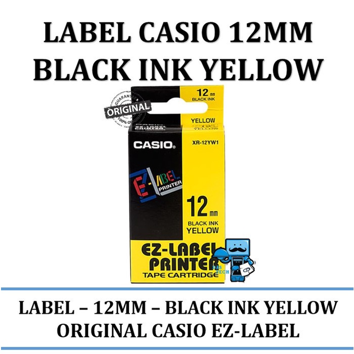 Jual Silahkan Order] CASIO PITA PRINTER LABEL 12MM | Shopee Indonesia