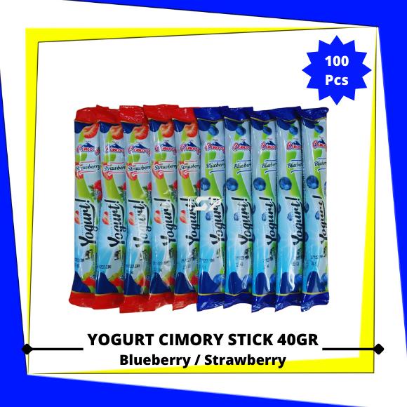 Jual Ready Yogurt Cimory Thick & Creamy Stick Varian Rasa 40gr x 100 ...