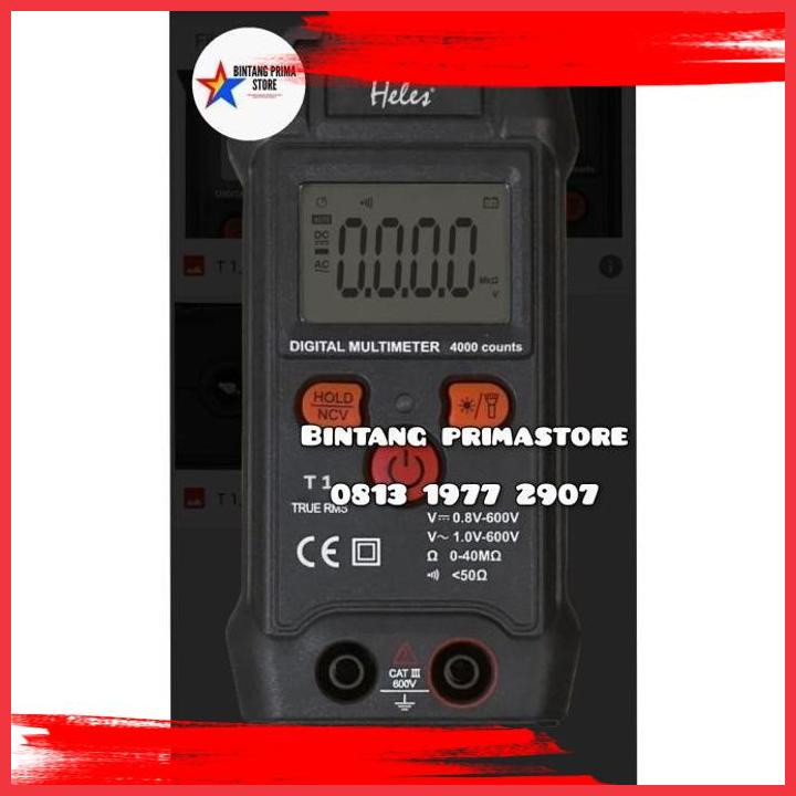 Jual (BPS) MULTI TESTER/ MULTITESTER/ MULTIMETER DIGITAL TIPE T1 MERK ...