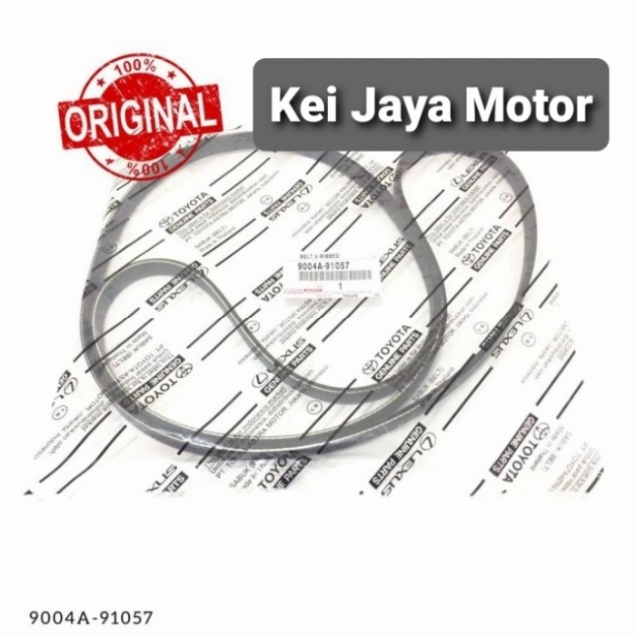 Jual Fan Belt All New Avanza Xenia 1300Cc Original Toyota Best | Shopee ...