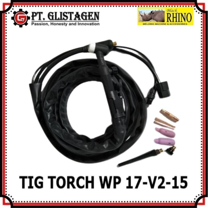 Jual Stang Las Argon Wp17 Tang Las Manual Matic Tig Torch Wp 17-V2-15 Rhino | Shopee Indonesia