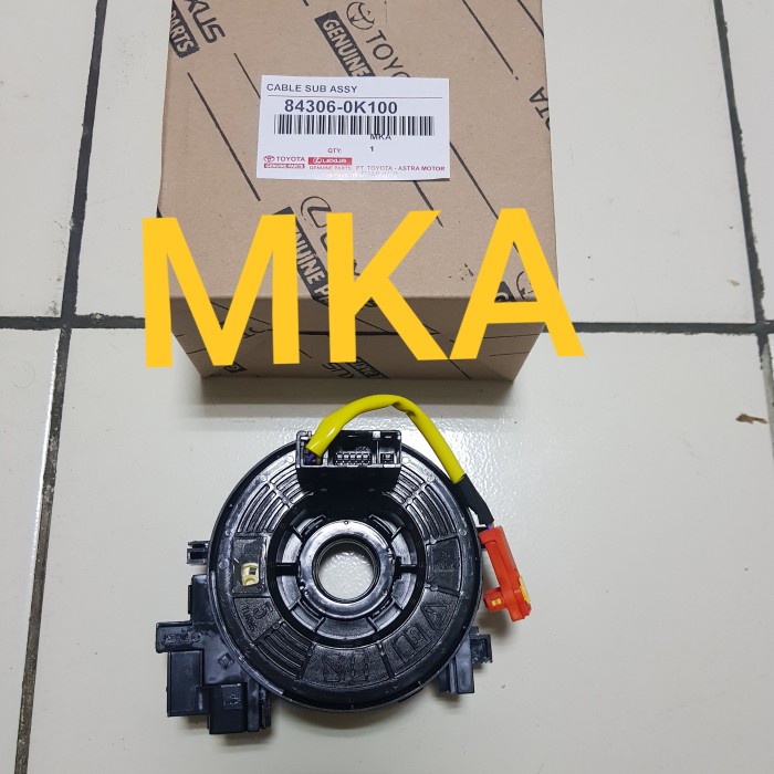 Jual KABEL SPIRAL KLAKSON INNOVA FORTUNER 2015-2017 84306-0K100 OEM ...