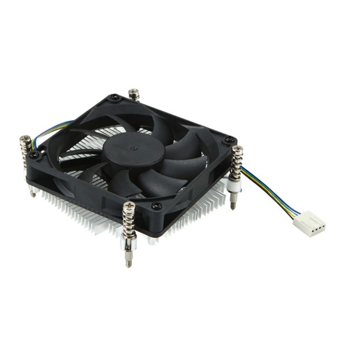 Jual DOU 27mm Height Mini-ITX Low Profile CPU Cooler Fan LGA115X ...