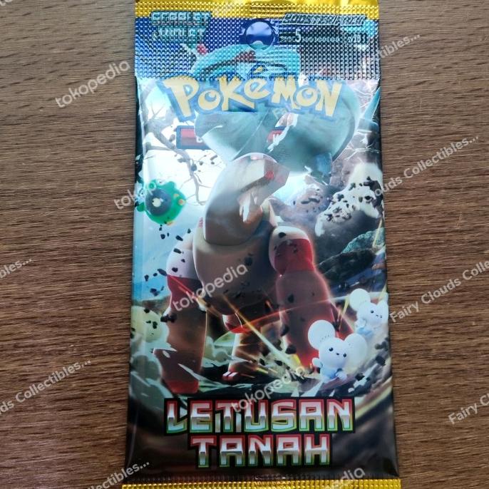 Jual Pokemon TCG Indonesia Letusan Tanah Booster Pack | Shopee Indonesia