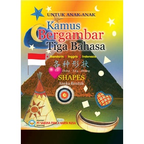Jual Kamus Bergambar Tiga Bahasa Mandarin : Shapes (Aneka Bentuk ...