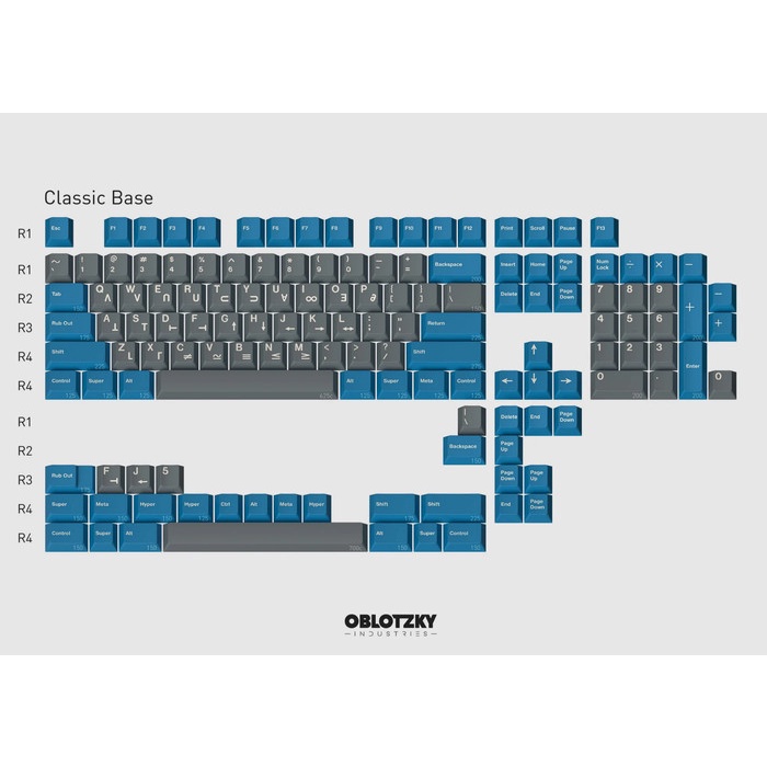 Jual GMK SPACE CADET II Keycaps - Double Shot Cherry Profile GMK ...