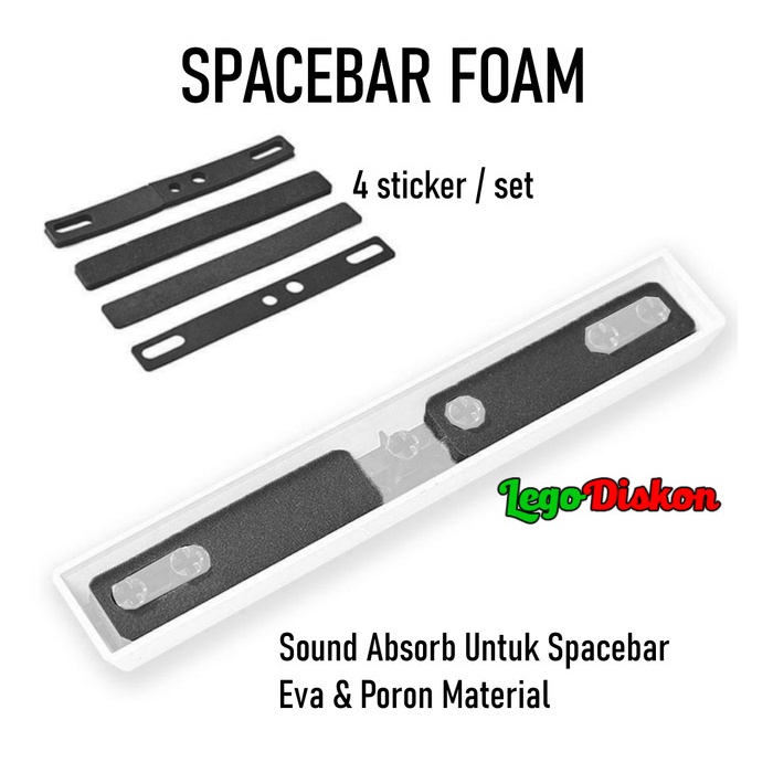 Jual Spacebar Foam Mechanical Keyboard - Sound Absorb Spacebar Keyboard | Shopee Indonesia