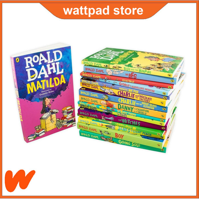 Jual Roald Dahl Collection : 15 books set-mc | Shopee Indonesia