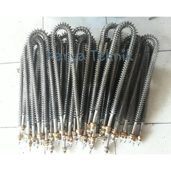 Jual Elemen Pemanas/Finned Heater model U/elemen sirip/blower heater ...