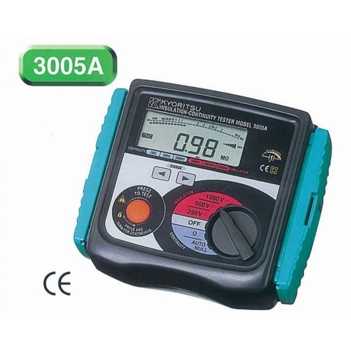 Jual Original Kyoritsu Kew 3005A Digital Insulation/Continuity Tester ...