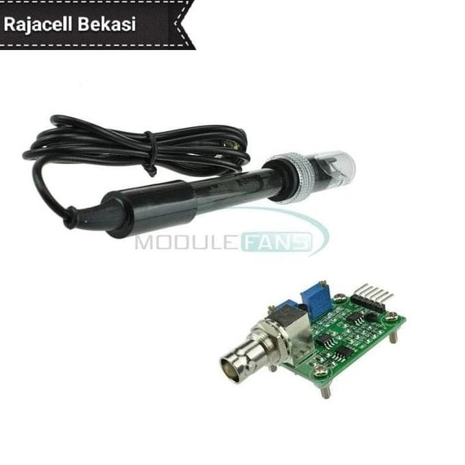 Jual Ss26 Ph Sensor Module V.1.1 With Ph Probe With Msp340 Shield ...