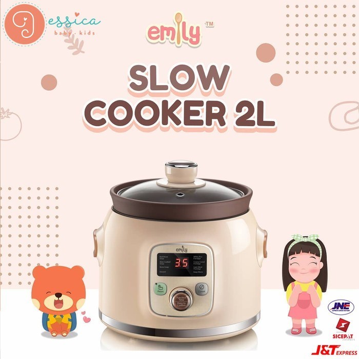 Jual [Baru] Emily Bear Slow Cooker Clay Pot 2Liter Esc32001 / Esc 32001 ...