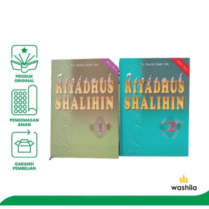 Jual Buku Terjemah Kitab RIYADHUS SHALIHIN lengkap Jilid 1 dan 2 - TP | Shopee Indonesia