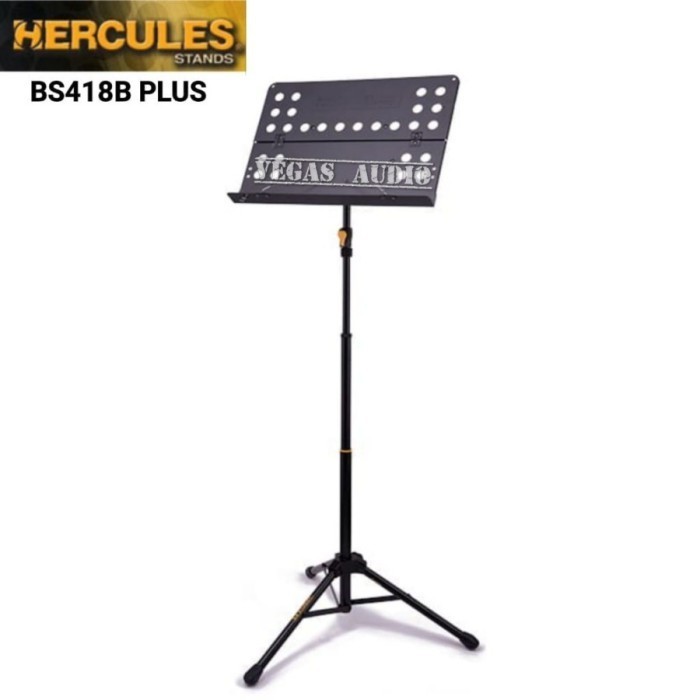 Jual [New] Stand Partiture Hercules Ms Bs418B Plus / Ms Bs 418B Plus ...