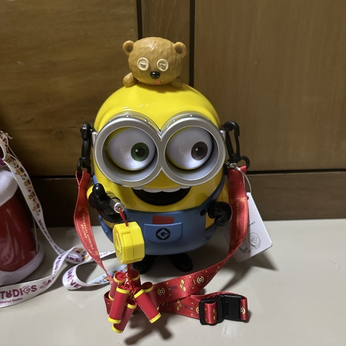 Jual Popcorn bucket minion with tim CNY universal studio beijing ...