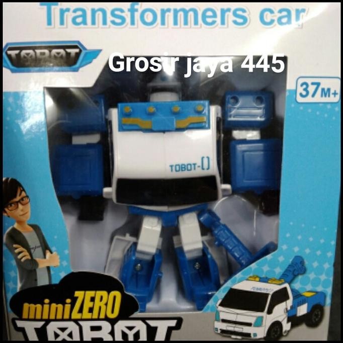 Jual Tobot Mini ZERO Robot Mobil Mainan Anak Transformer Car ...