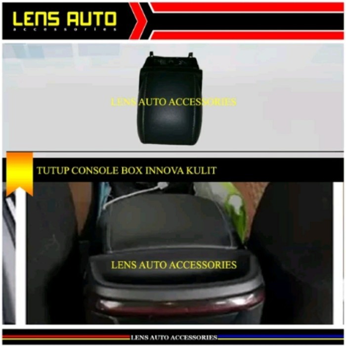 Jual Baru Tutup Console Box Innova Reborn Kulit Original Berkualitas ...