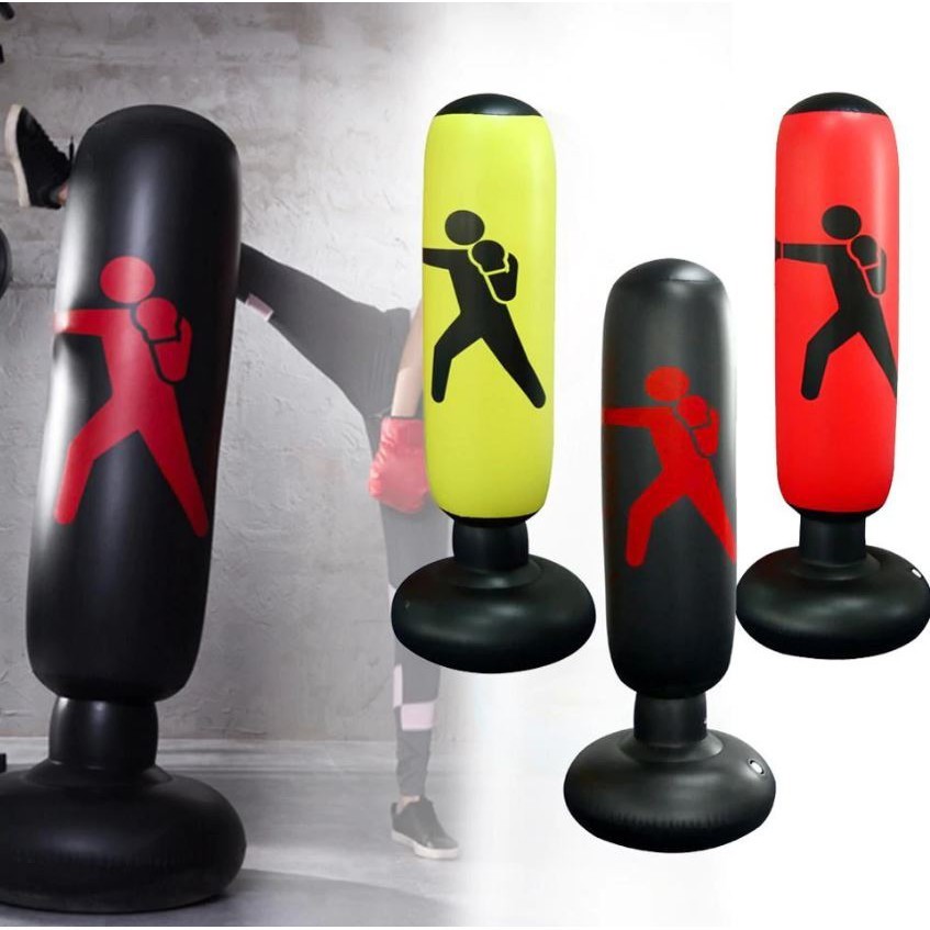 Jual Vertical Punching Bag Tiang Samsak Tinju Boxing Punch Target 1.6 ...