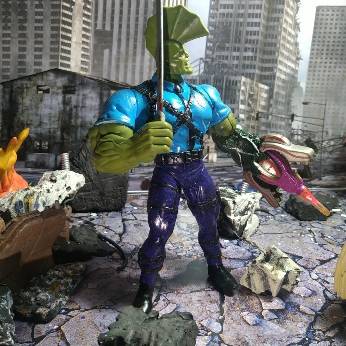 Jual [DSK] Figure Savage Dragon dari TMNT Kura kura Ninja custom tangan ...