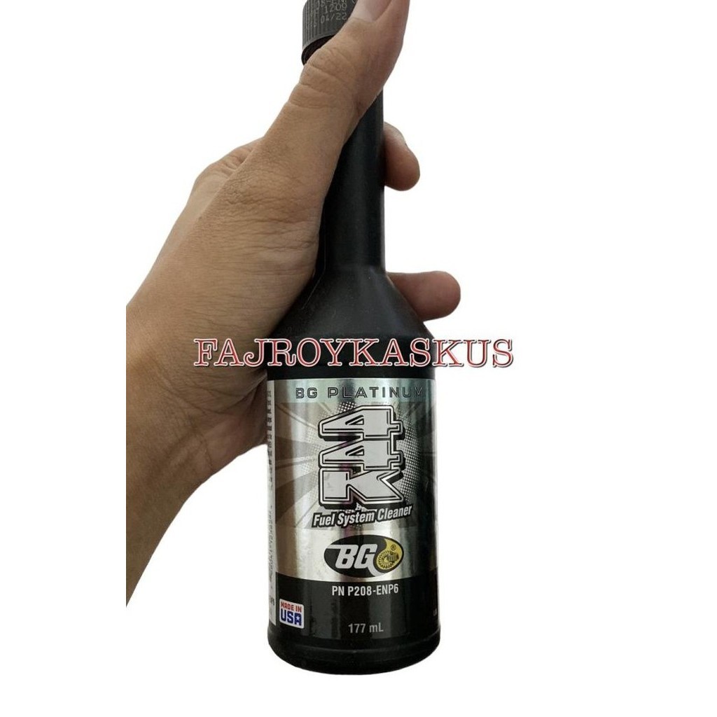 Jual Injector cleaner BG 44K Fuel System Cleaner Kemasan Sekali pakai ...