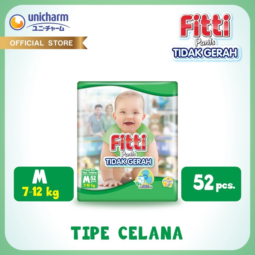 Jual FITTI PANTS M 52 - Popok Celana | Shopee Indonesia