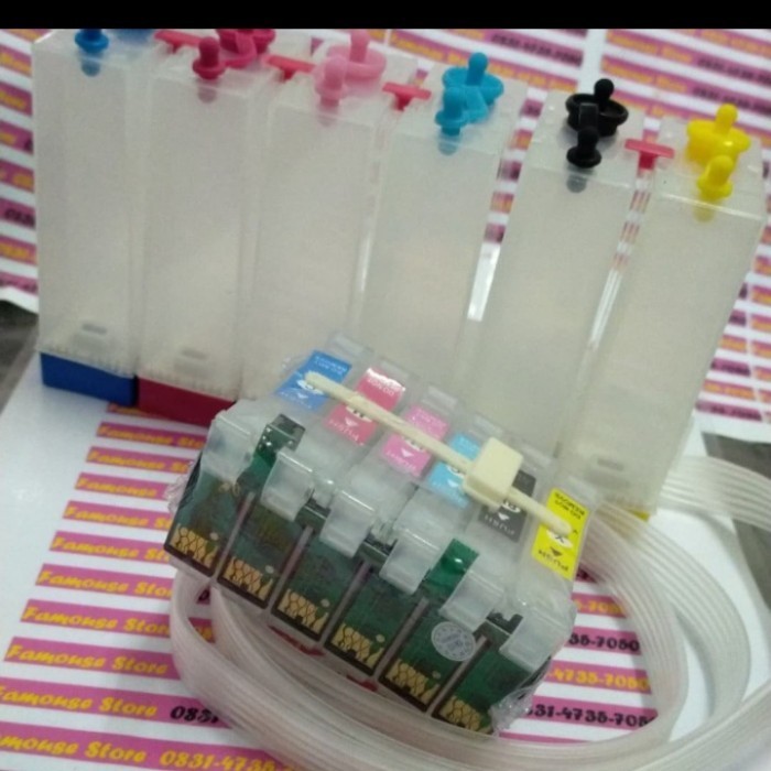 Jual Tabung Tinta Epson 1390 T60 Infus Printer R1390 85N (Tabung Saja ...