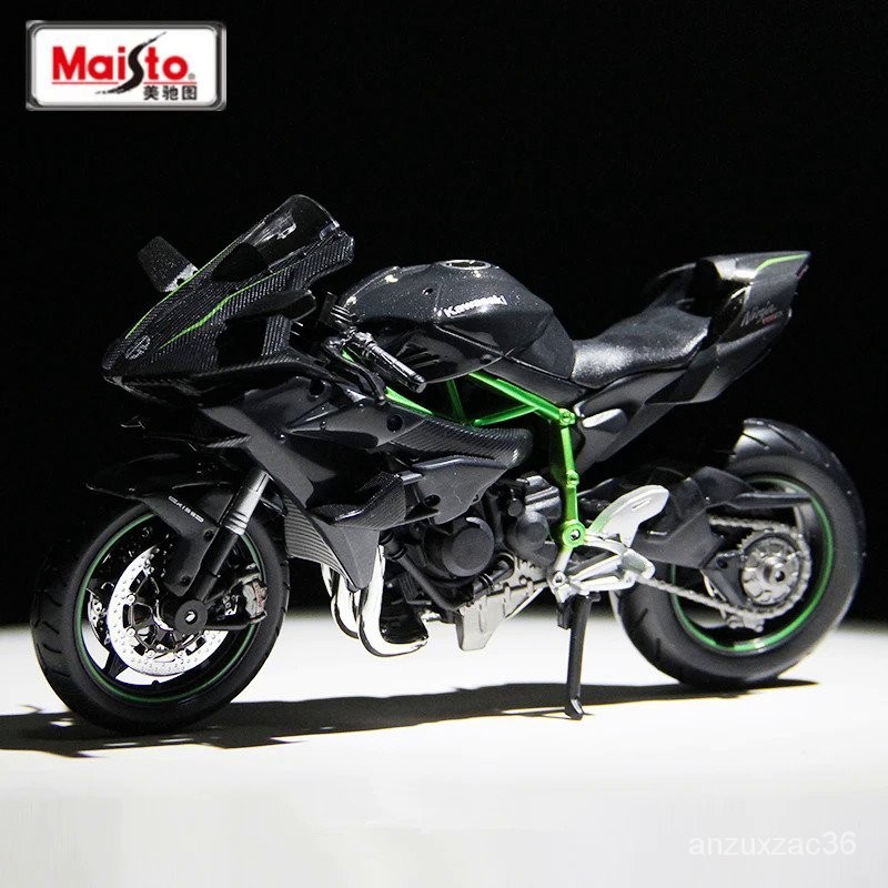 Jual Maisto Mainan Sepeda Motor Balap, 1:12 Kawasaki Ninja H2R Model Diecast Model Sepeda Motor ...