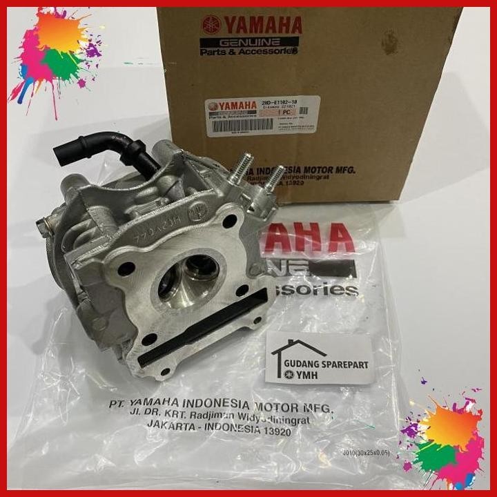 Jual block blok cylinder silinder head hed mio 28d-e1102-10 asli original (gsy) | Shopee Indonesia