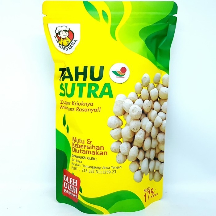 Jual """""] SARI RASA KRUPUK TAHU SUTRA 175gr BULAT GORENG STIK GETAS ...
