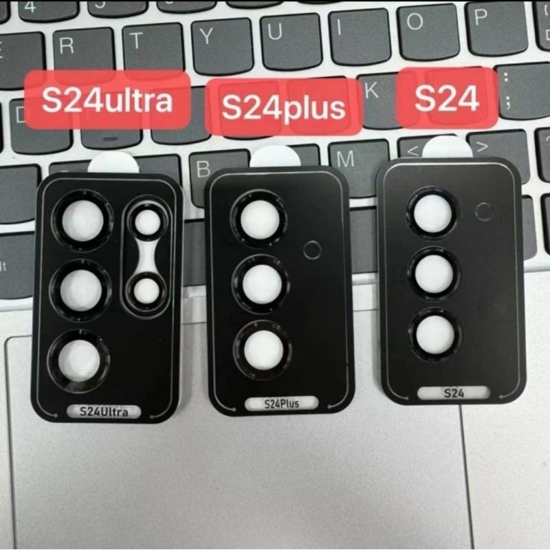 Jual Samsung S24 S24 Plus S24 Ultra metal ring lens protector camera ...
