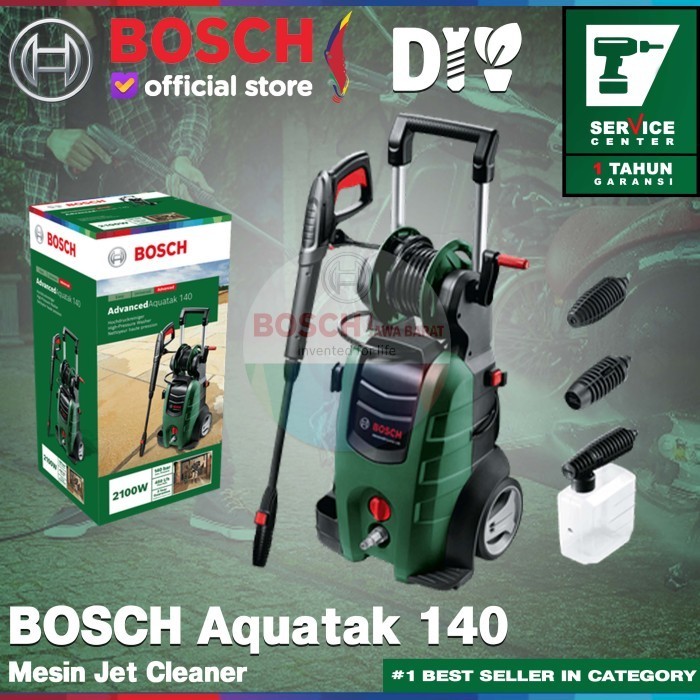 Jual Bosch Jet Cleaner Advance Aquatak 140 Mesin Cuci Kendaraan 2100 ...