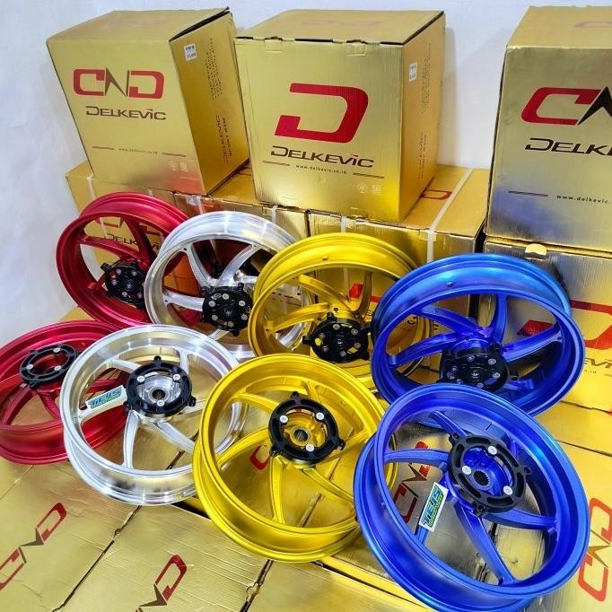 Jual VELG XMAX 250 / 300 ALUMINIUM FORGED WHEEL MODEL KENDMOTO ORI ...