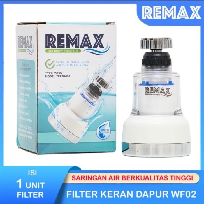 Jual FOR SALE FILTER AIR KERAN DAPUR REMAX WF02/SARINGAN AIR/FILTER ...