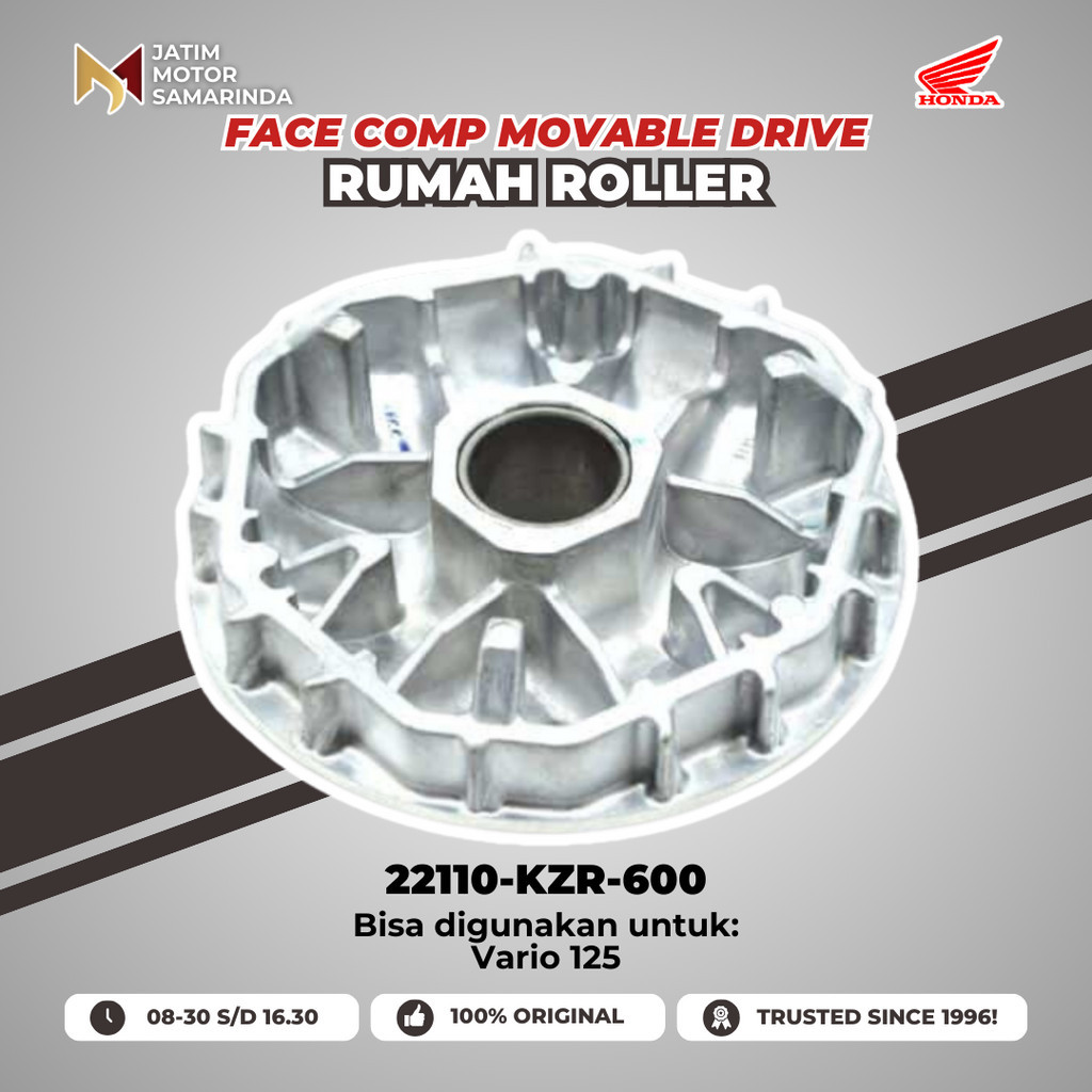 Jual Honda AHM Rumah Roller Face Comp Movable Drive 22110-KZR-600 KZR ...