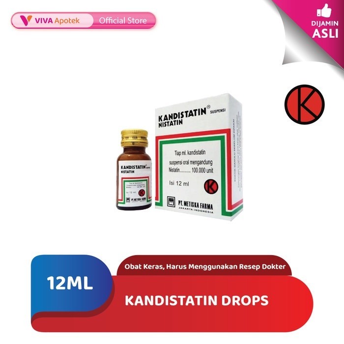 Jual Kandistatin Drops (12 mL) | Shopee Indonesia