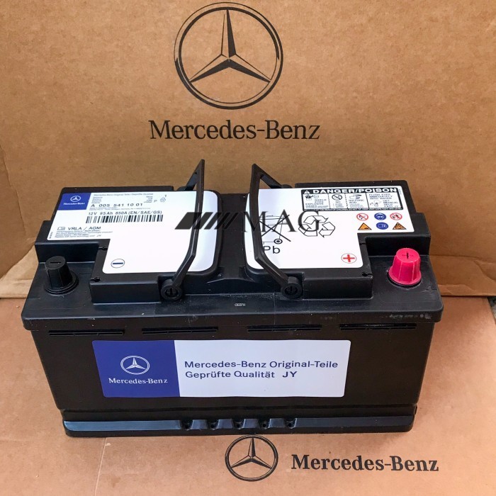 Jual Aki Original Mercedes Benz 95AH 850A (EN) ACCU Battery AGM ...