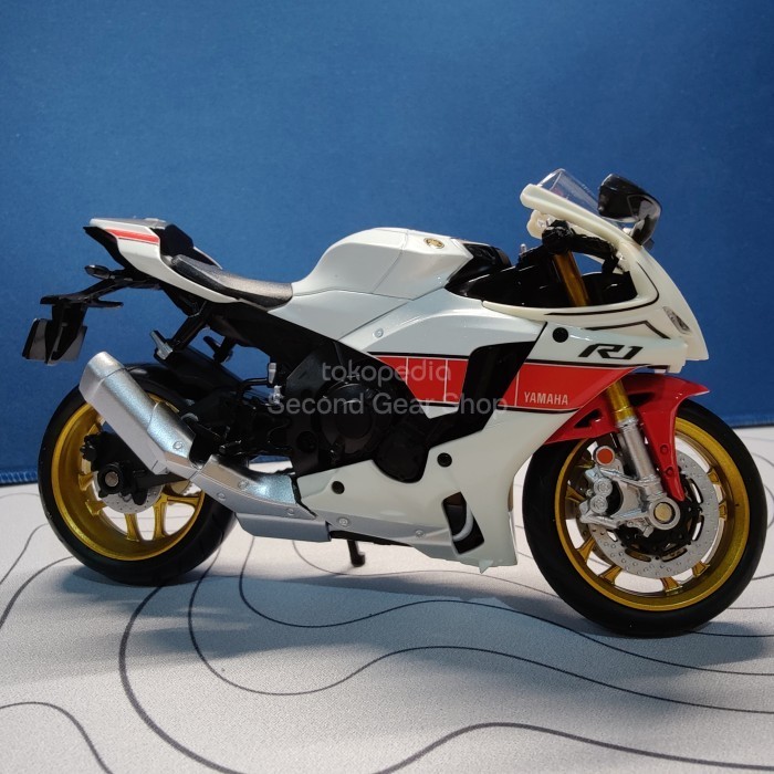 Jual Must Have!! Diecast Motor Yamaha Yzf R1 / R1M Skala 1:12 Terbaru ...