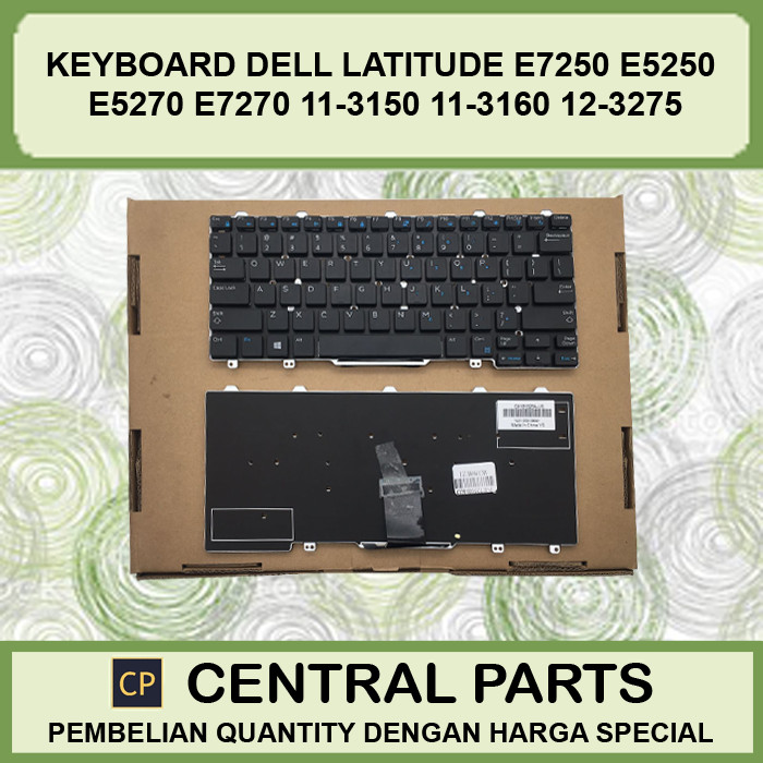 Jual Keyboard Dell Latitude E7250 E5250 E5270 E7270 11-3150 11-3160 ...