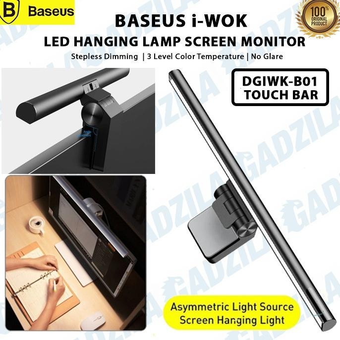 Jual BASEUS I-WOK LAMPU LAYAR LED MONITOR KOMPUTER SCREEN HANGING LAMP ...