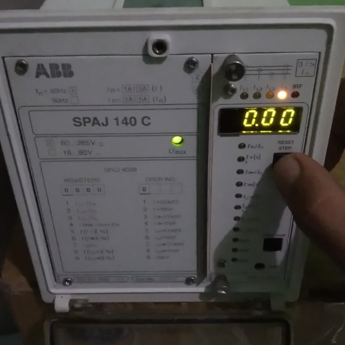 Jual READY ABB Relay SPAJ 140 C ABB RELAYS OVERCURRENT AND EARTH-FAULT ...