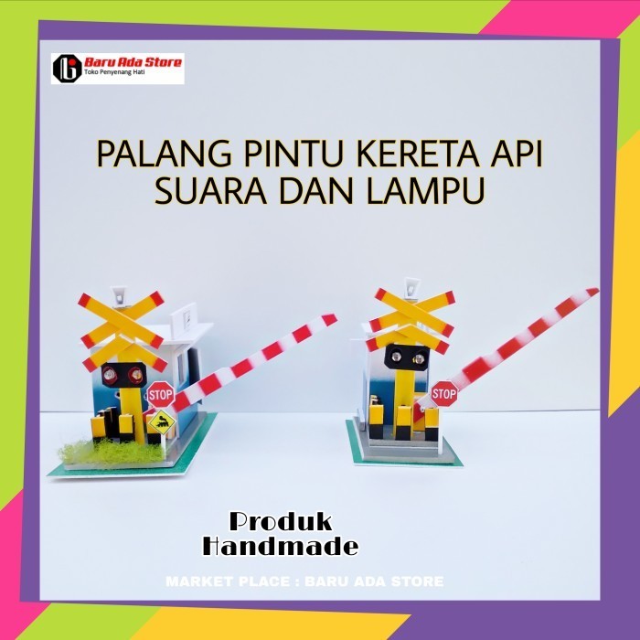 Jual Miniatur Palang Pintu Kereta Api Suara Lampu Paket | Shopee Indonesia Jual Miniatur Palang Pintu Kereta Api Suara Lampu Paket | Shopee Indonesia