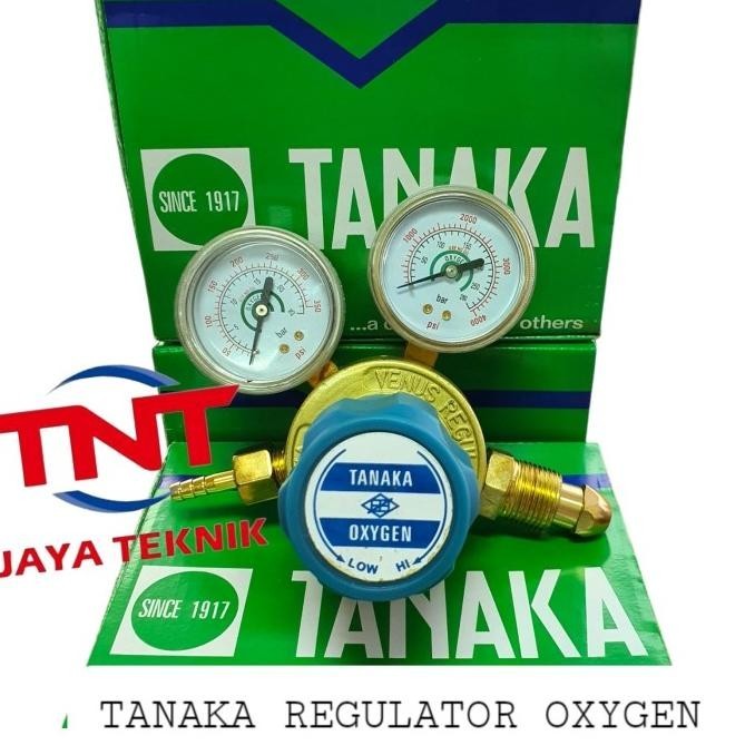 Jual REGULATOR LAS OXYGEN TANAKA / REGULATOR OKSIGEN TANAKA | Shopee ...