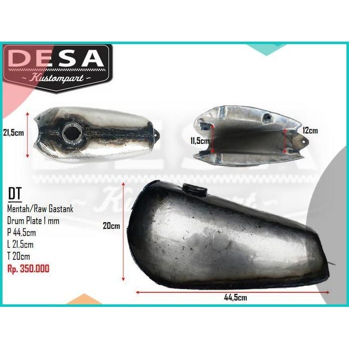 Jual Tangki Custom Mentah DT Drum 16novz3 perkakas | Shopee Indonesia