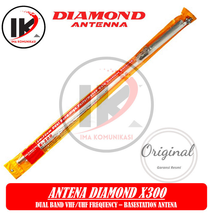 Jual ANTENA BASE DIAMOND X-300 ORIGINAL JAPAN PANJANG ANTENA 3.1M | Shopee Indonesia