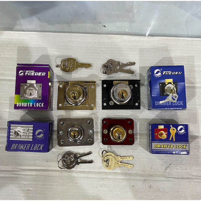 Jual FREDER kunci laci 502 508 201 101 Drawer Lock Pintu Meja Lemari ...