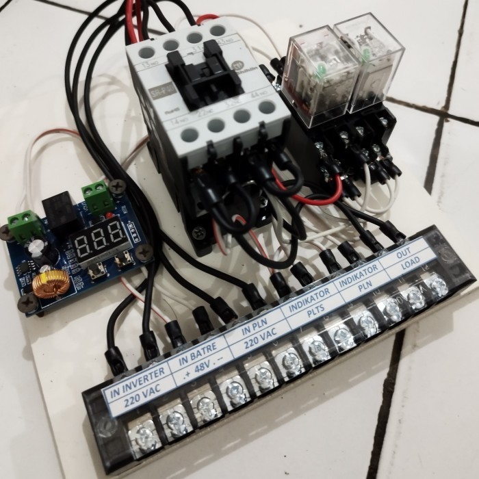 Jual Jual!! ATS With LVD System 12V/24V/48V 20A Automatic Transfer ...
