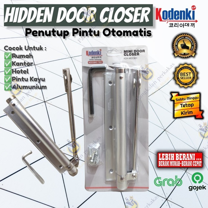 Jual Penutup Pintu Otomatis Hidden Door Closer Hk | Shopee Indonesia