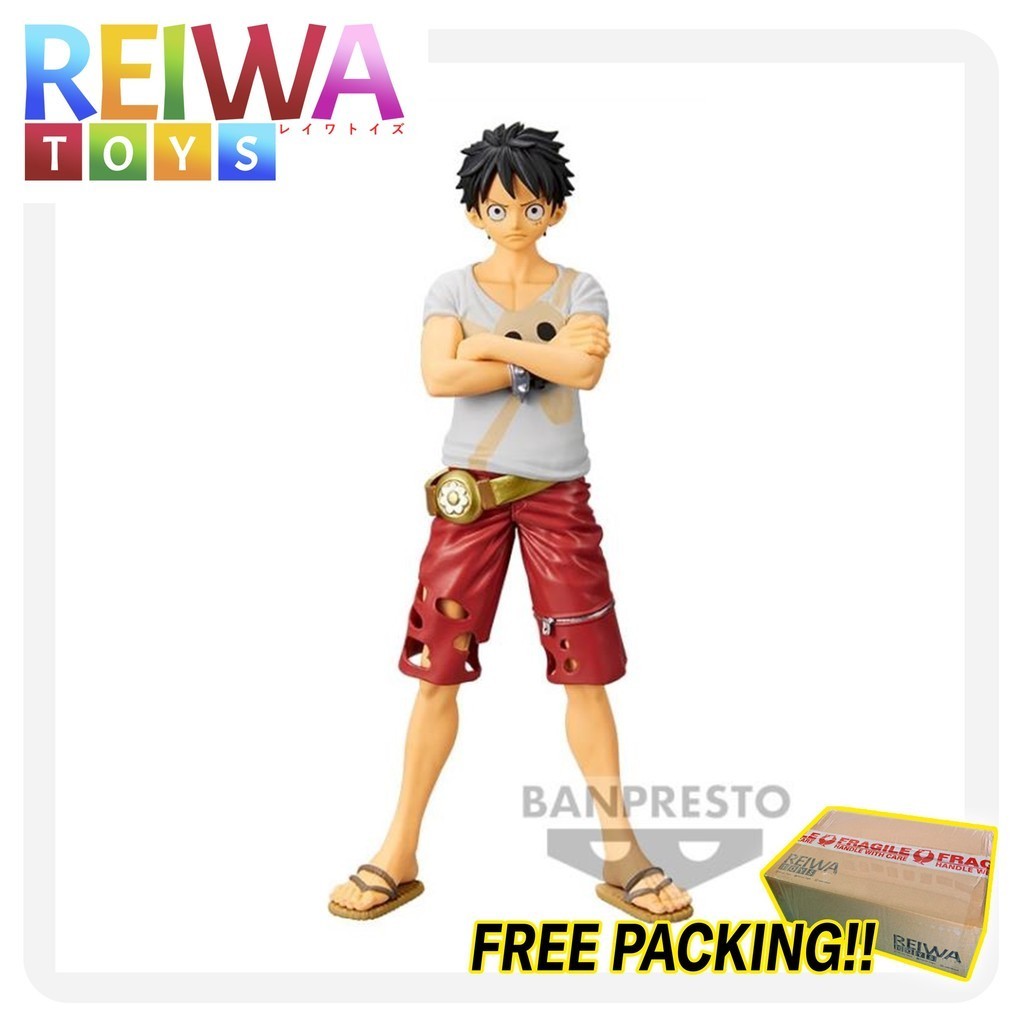 Jual One Piece Film: Red DXF The Grandline Men Vol.6 Monkey D. Luffy Figure | Shopee Indonesia